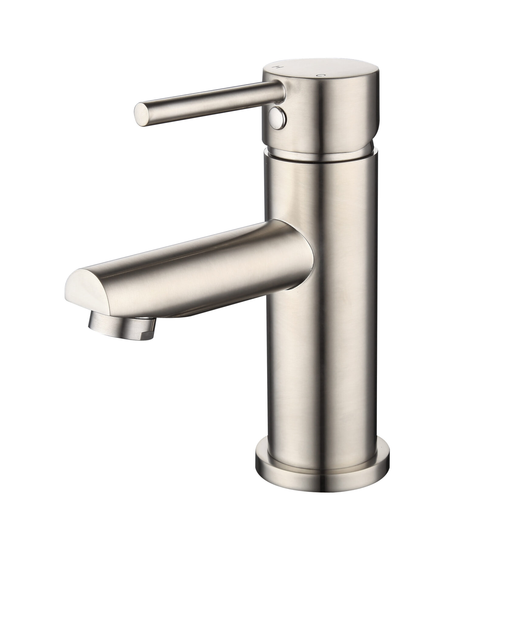 70A – Round Basin Mixer Straight Spout | AussieLife